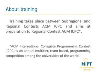 MIPT Fall Programming Training | PDF | Sports