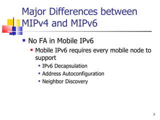 Introduction to Mobile IPv6 | PPT