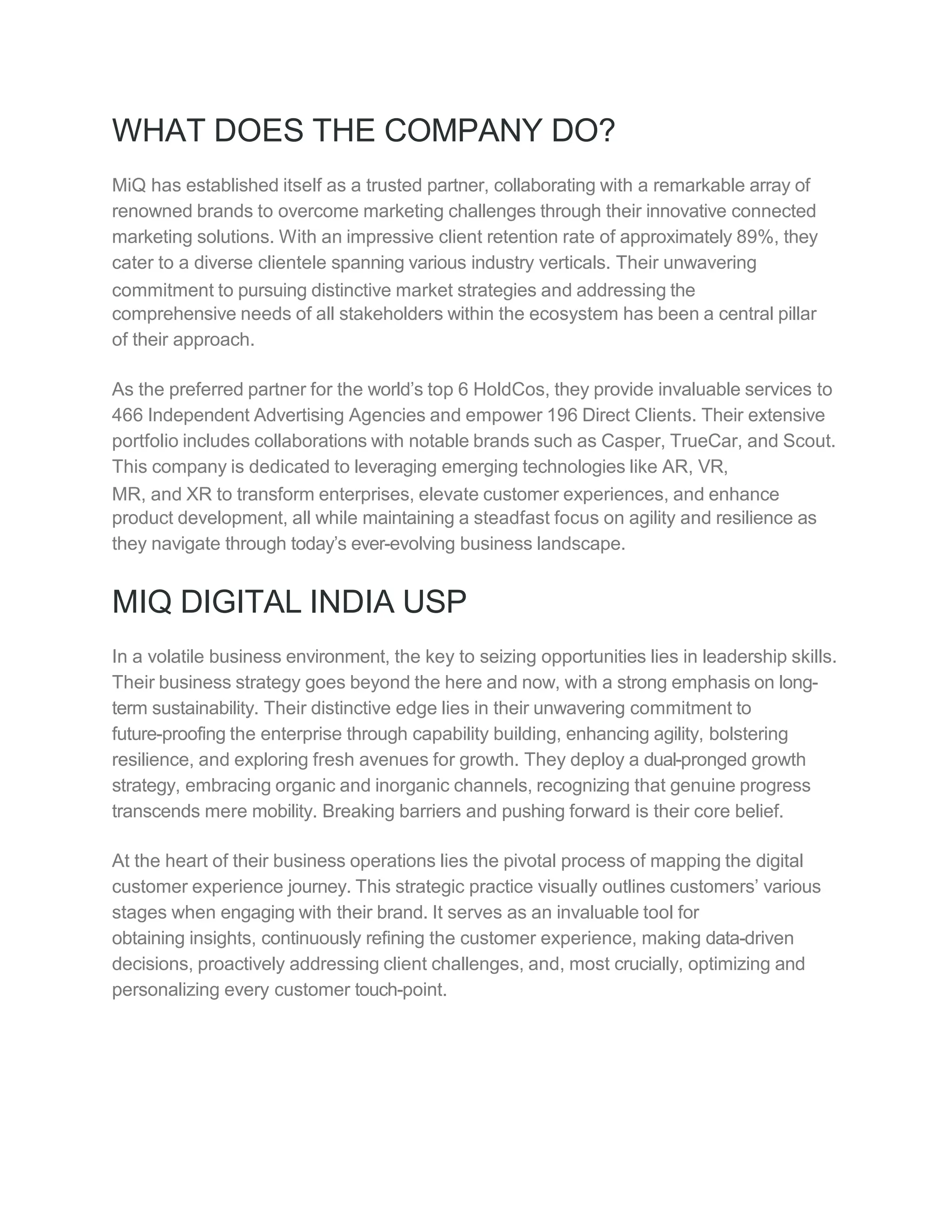 MiQ Digital India Pvt Ltd Navigating the Future with Innovation and ...