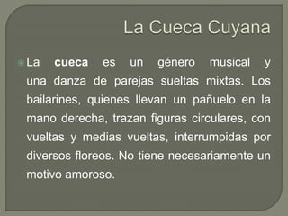 Folclore de la región cuyana argentina | PPTX