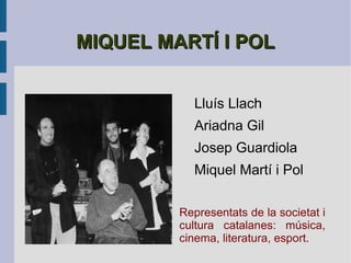 Miquel Marti i Pol. 2n BAT | PDF