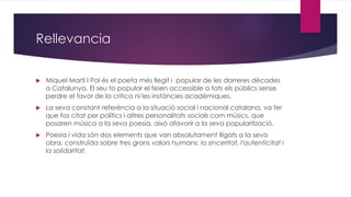Miquel Martí i Pol | PDF