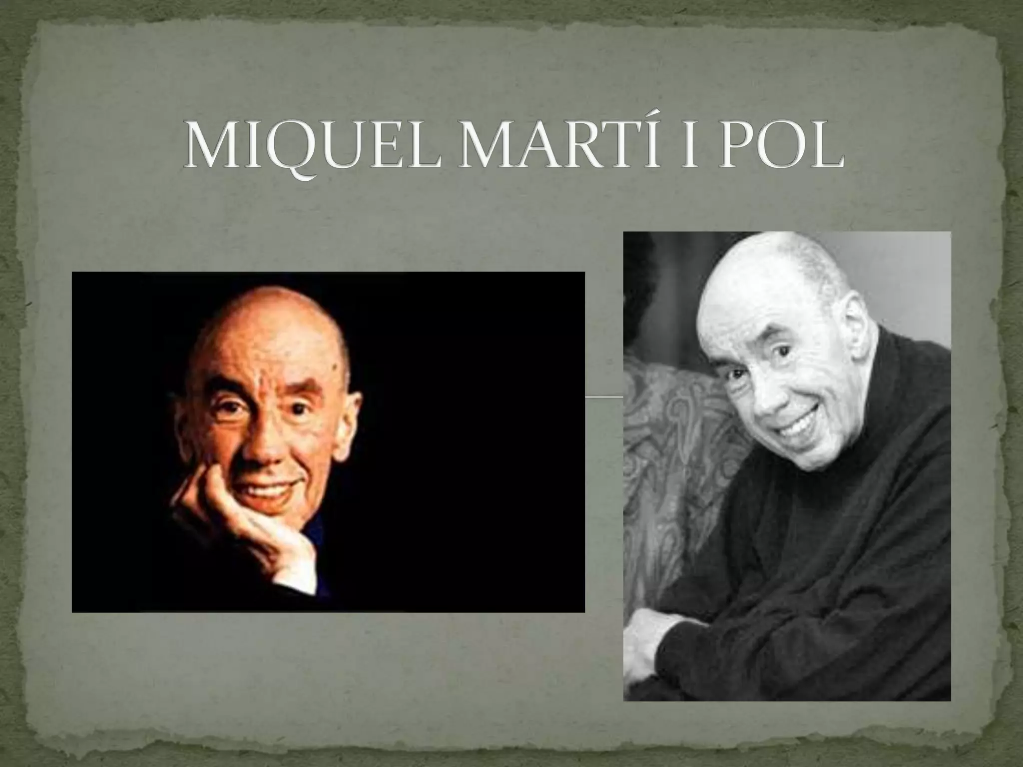 Miquel martí i pol | PPTX