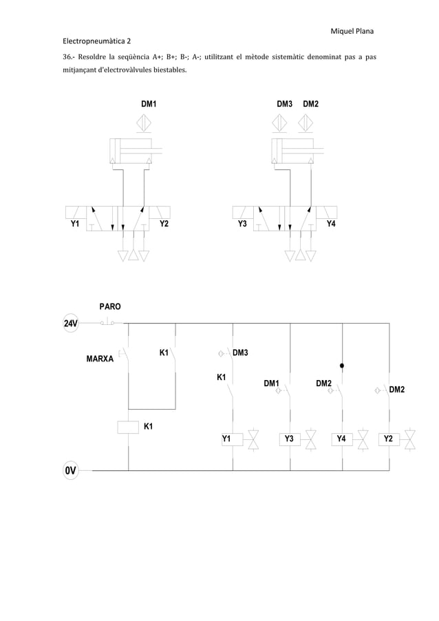 Miquel plana electropneumatica 2 | DOCX