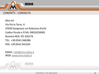 Mira srl | PPTX