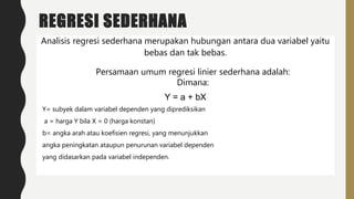 analisis regresi korelasi | PPT