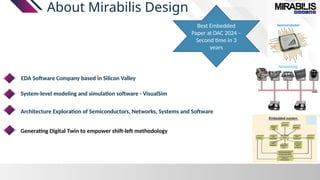 Mirabilis Design | Chiplet Summit | 2024 | PPTX
