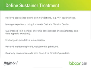 Grow Your Sustainer Revenue | PPT