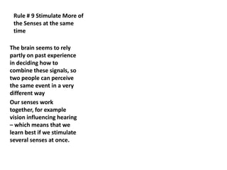 Miracle grow your brain | PPTX
