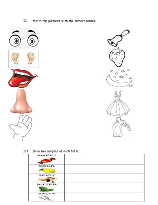 Kindergarten Test Paper Monthly Exam | DOCX