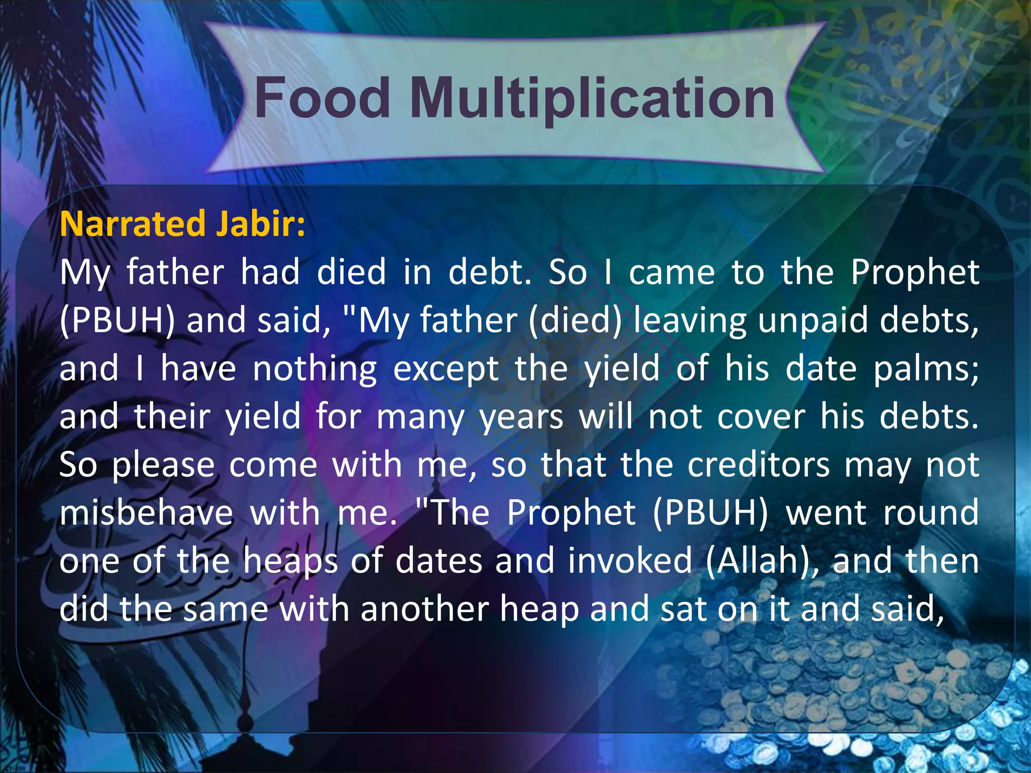 physical Miracles Of Prophet Muhammad | PPSX