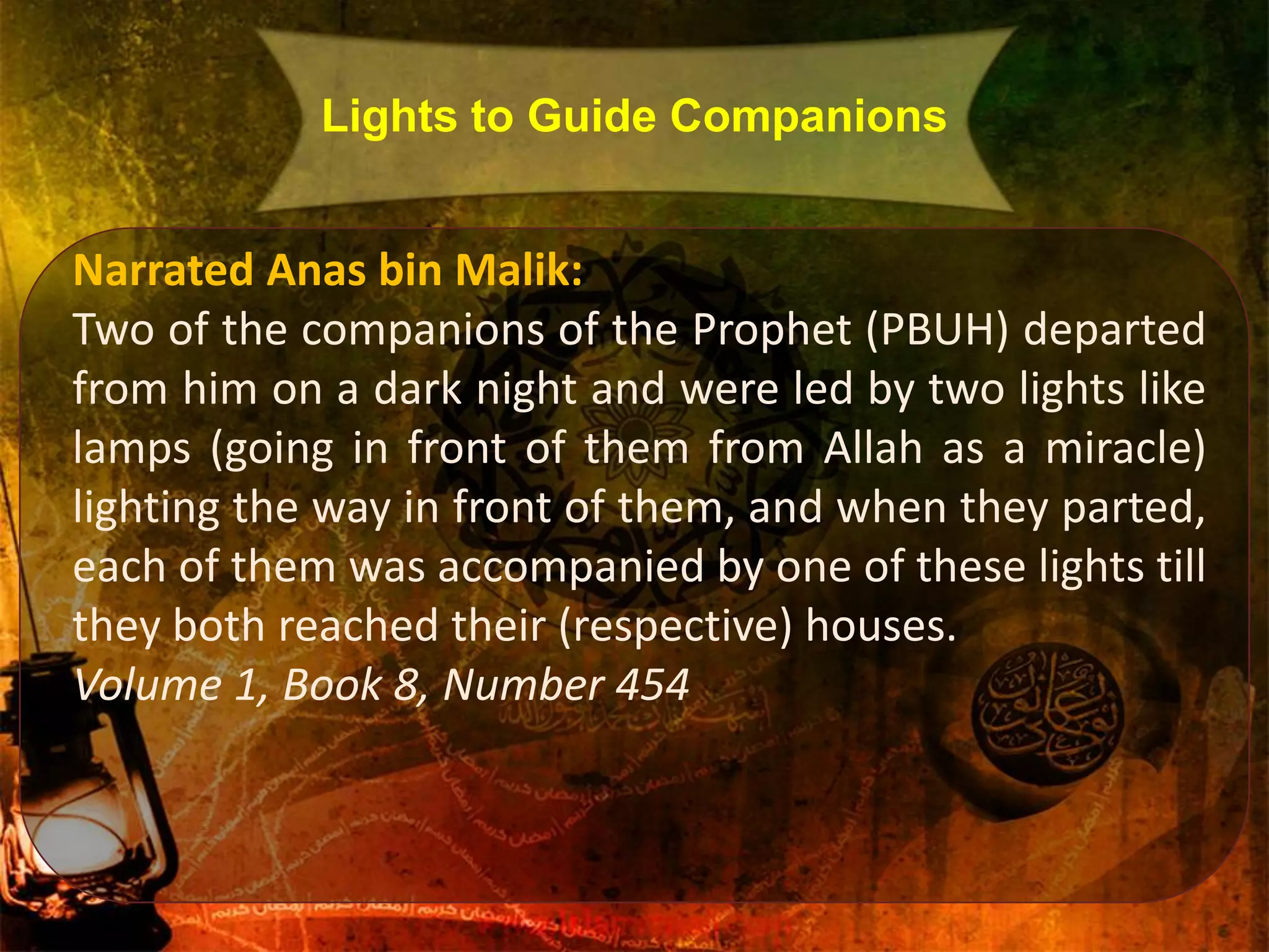 physical Miracles Of Prophet Muhammad | PPSX