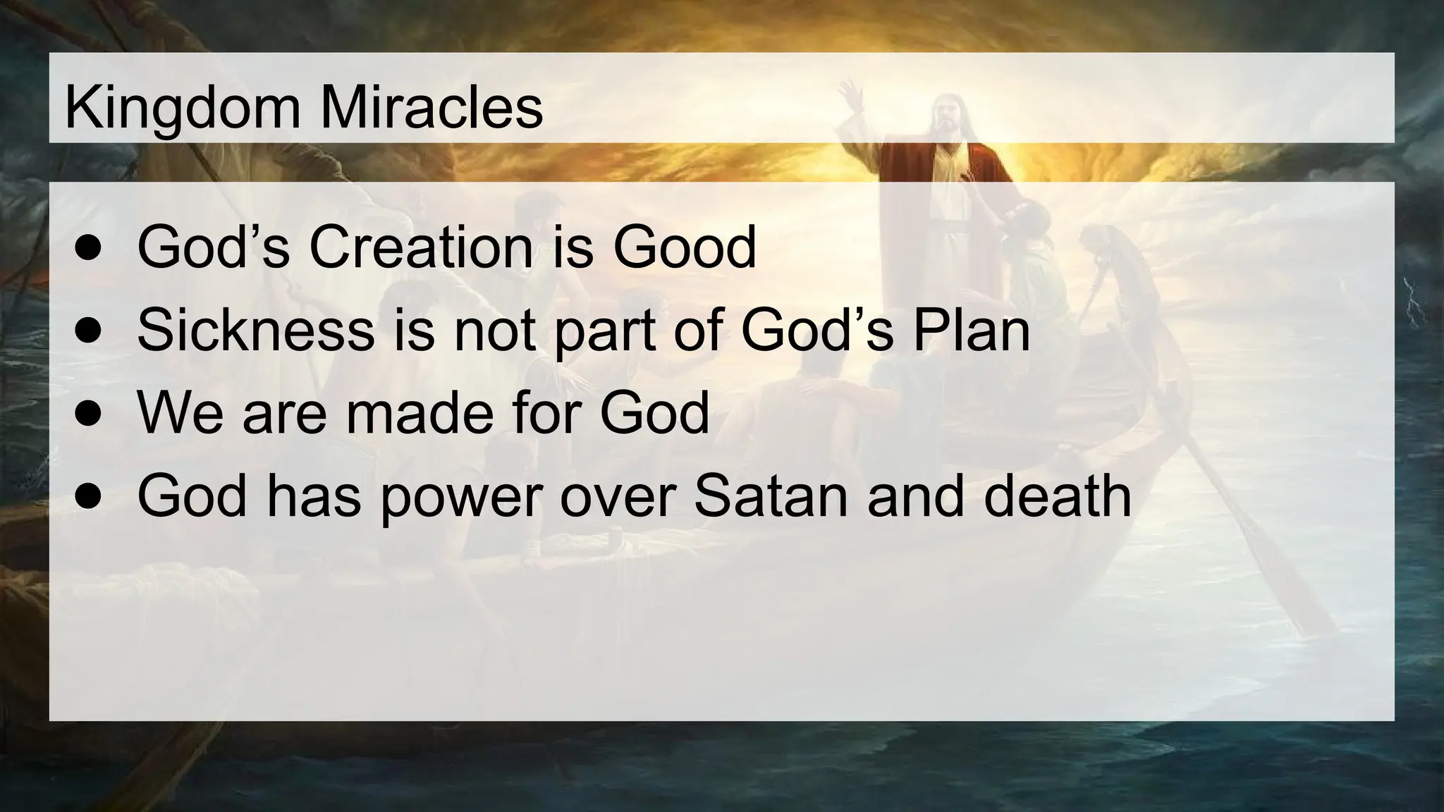 Miracles and Signs PowerPoint Presentation For Catholic Schools | PPTX