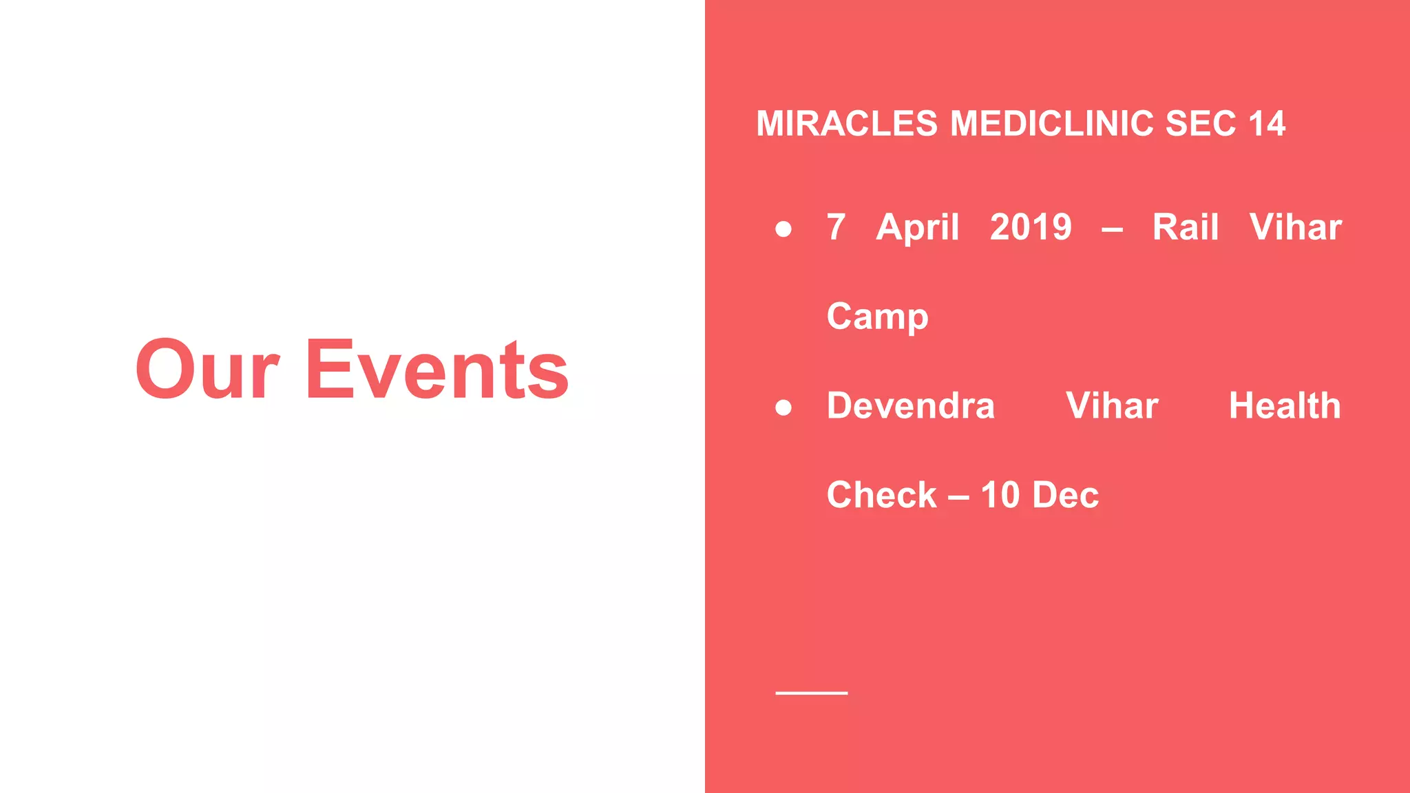 Miracles Health PPT | PPTX