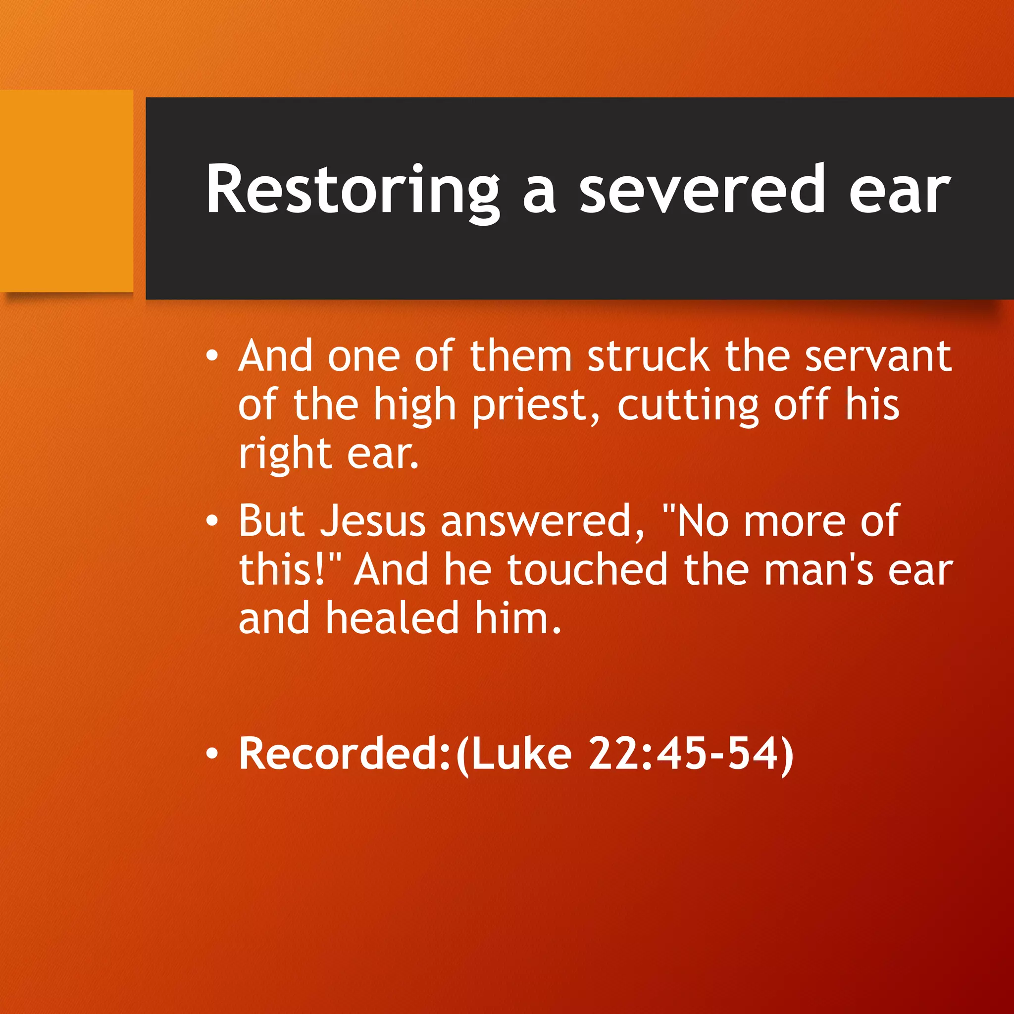 Miracle slides | PPTX