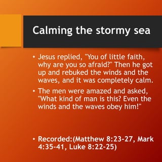 Miracle slides | PPTX