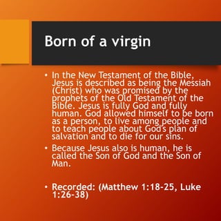 Miracle slides | PPTX