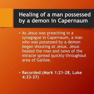 Miracle slides | PPTX