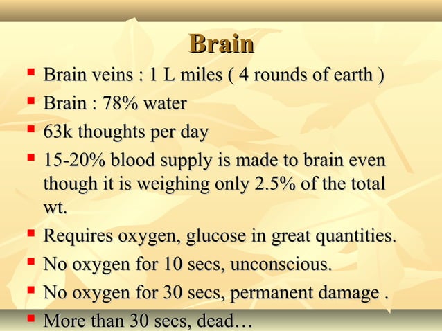 Miracles of Brain | PPT