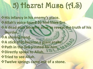 Miracles Of Prophet Musa