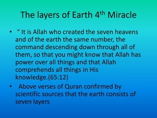 Miracles Of Allah On Earth