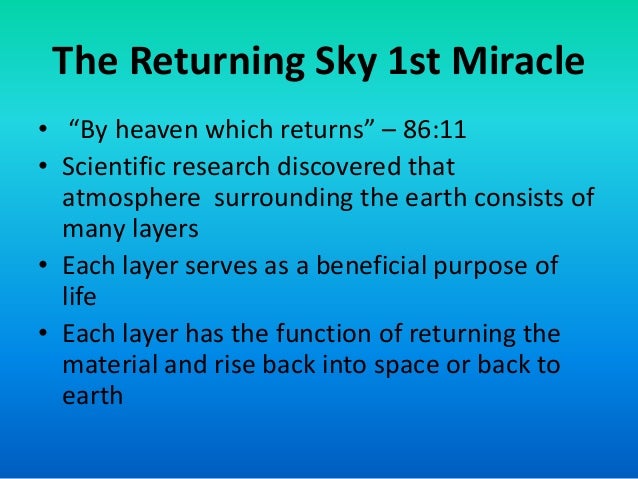 Miracles of the quran