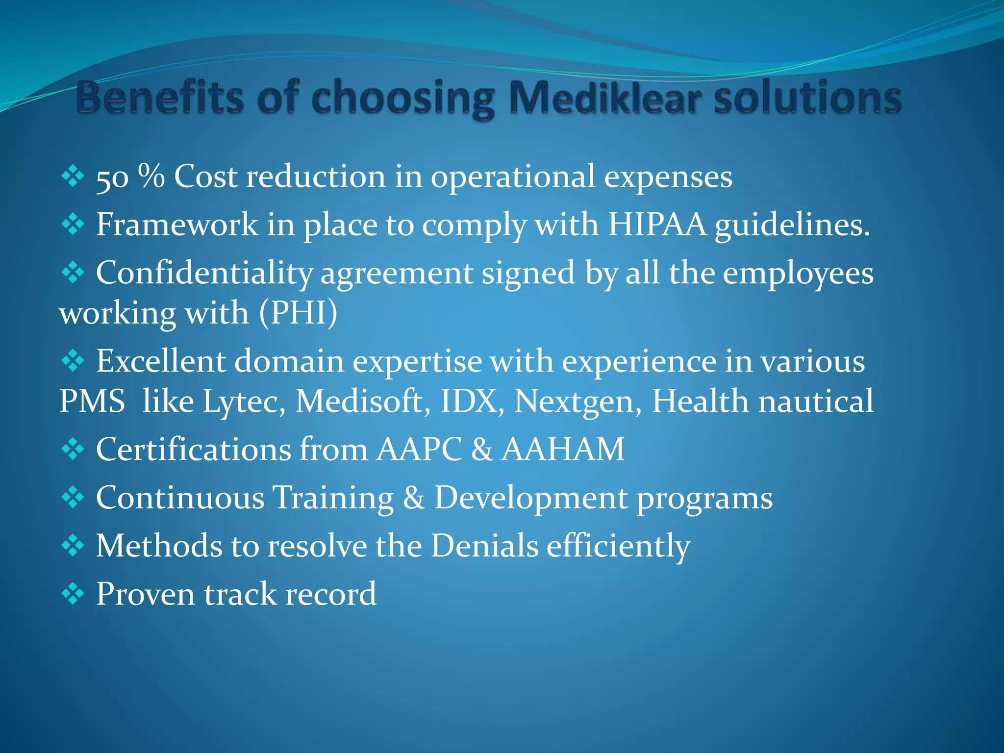 Miracle solutions profile (2) | PPT