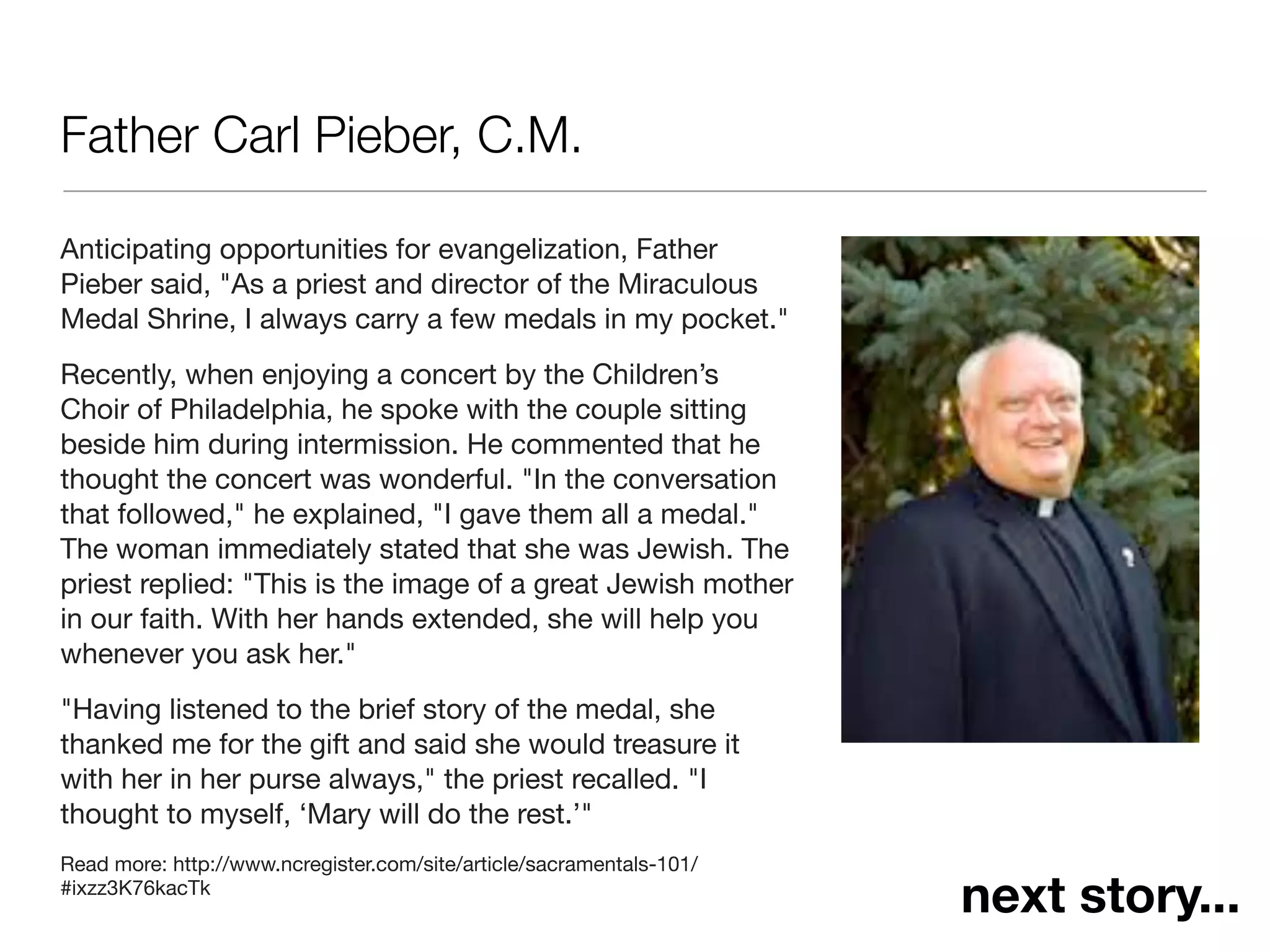 Miraculous medal and evangelization | PDF