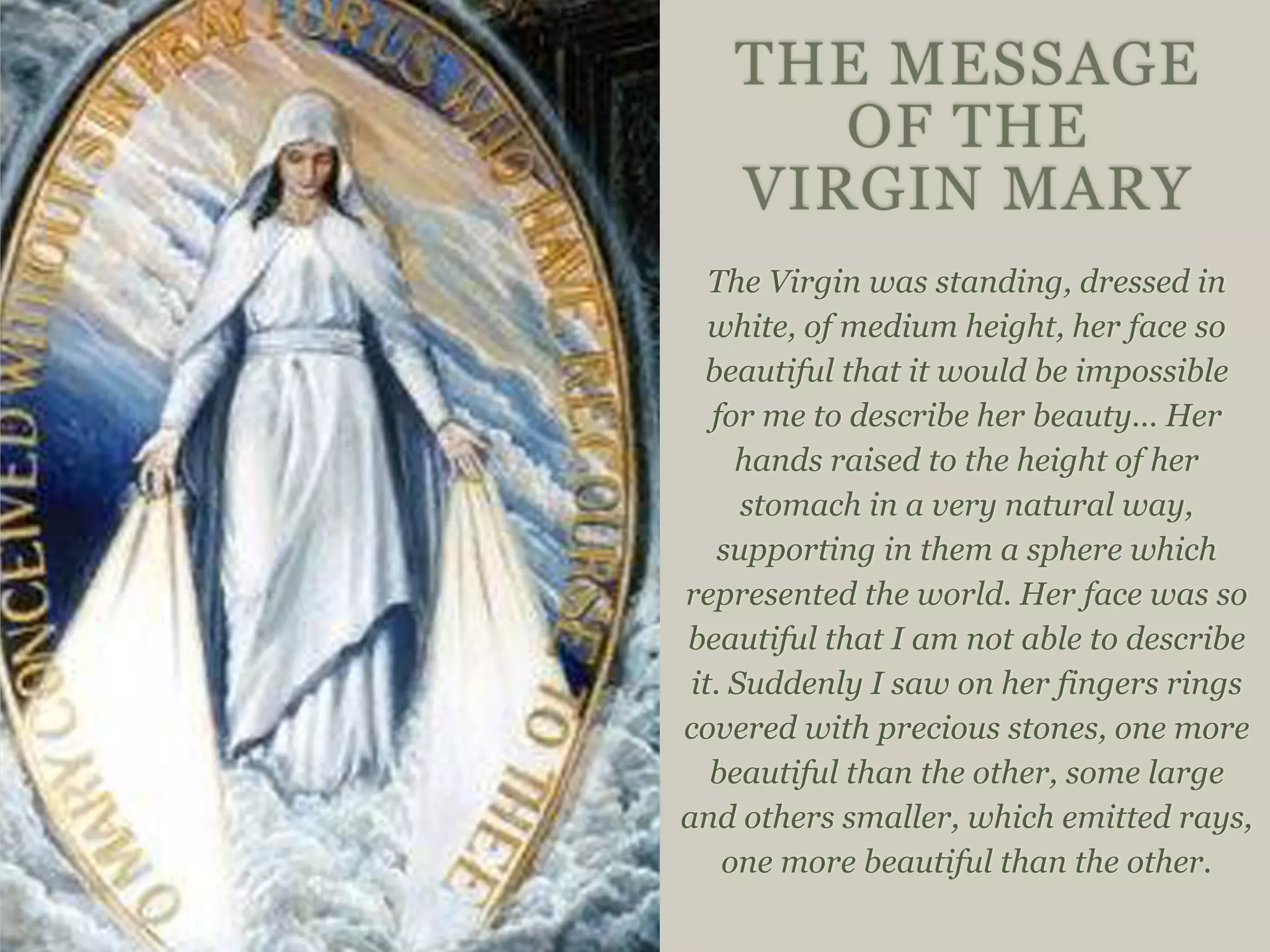 Miraculous Medal and the Vincentian Family | PDF