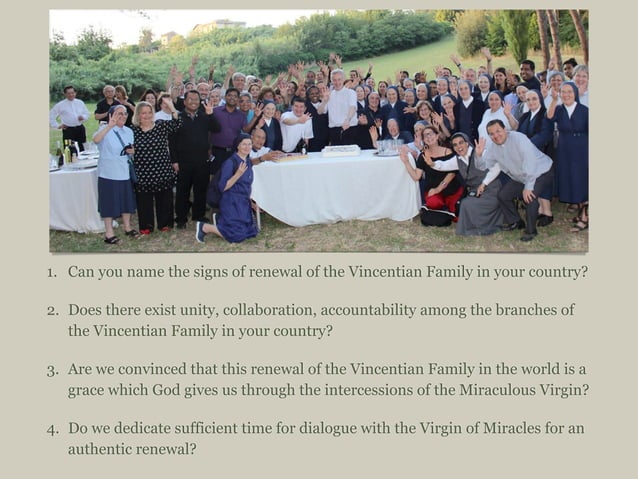 Miraculous Medal and the Vincentian Family | PDF