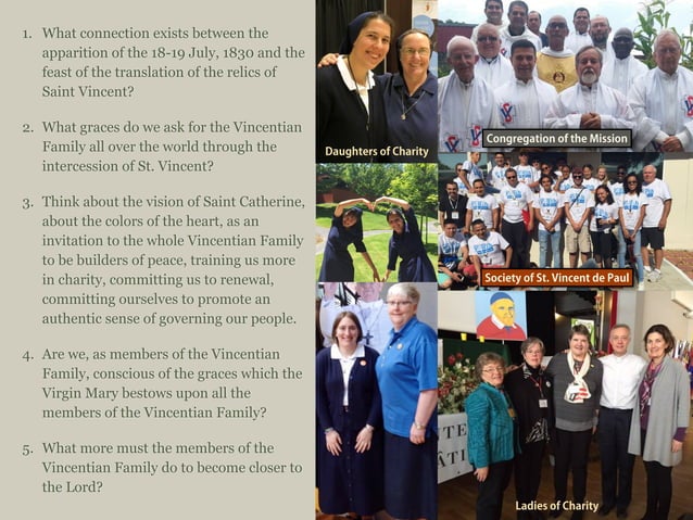 Miraculous Medal and the Vincentian Family | PDF