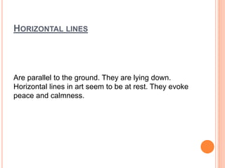 Line , shape form , space & TEXTURE | PPTX