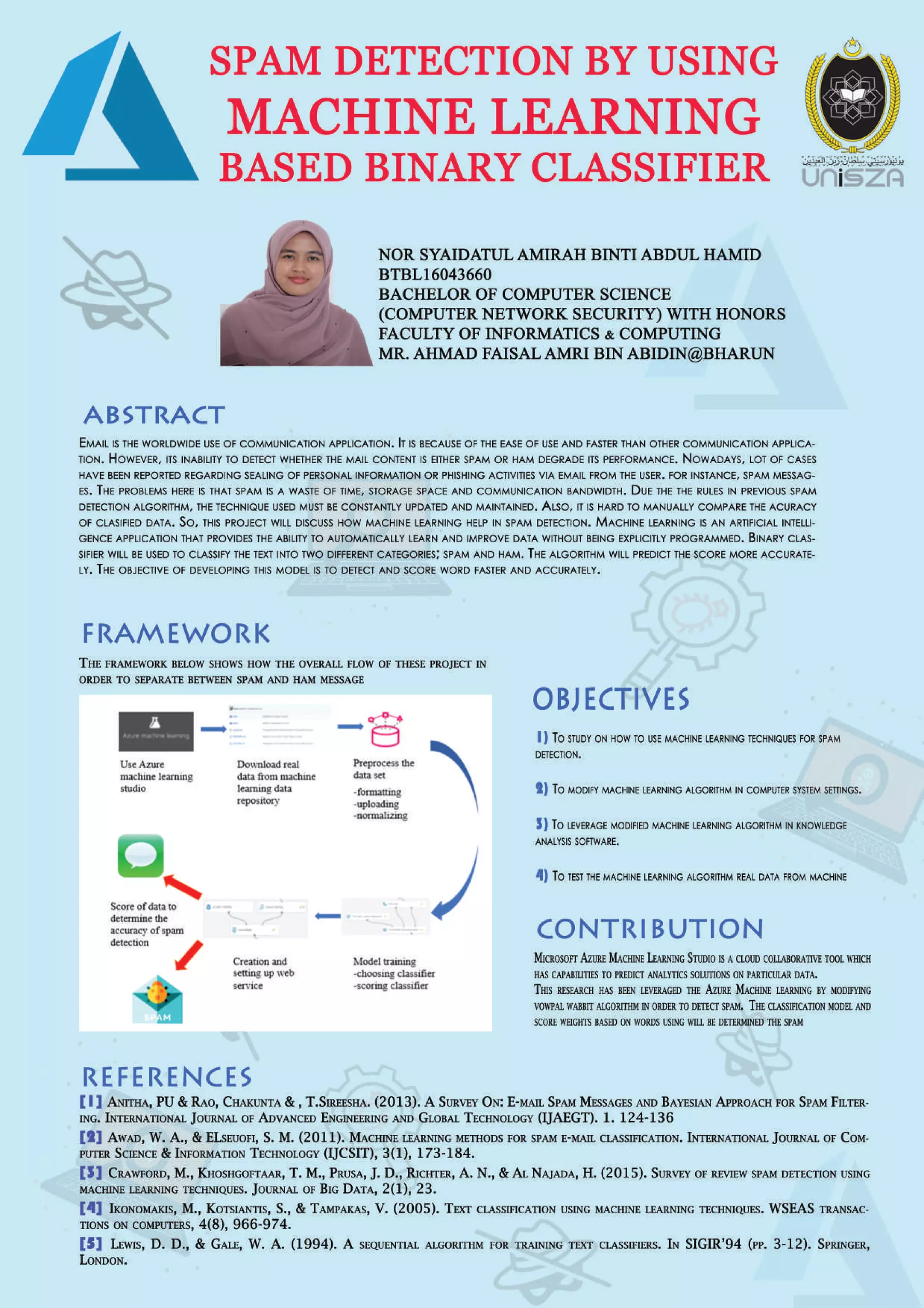 spam detection poster | PDF