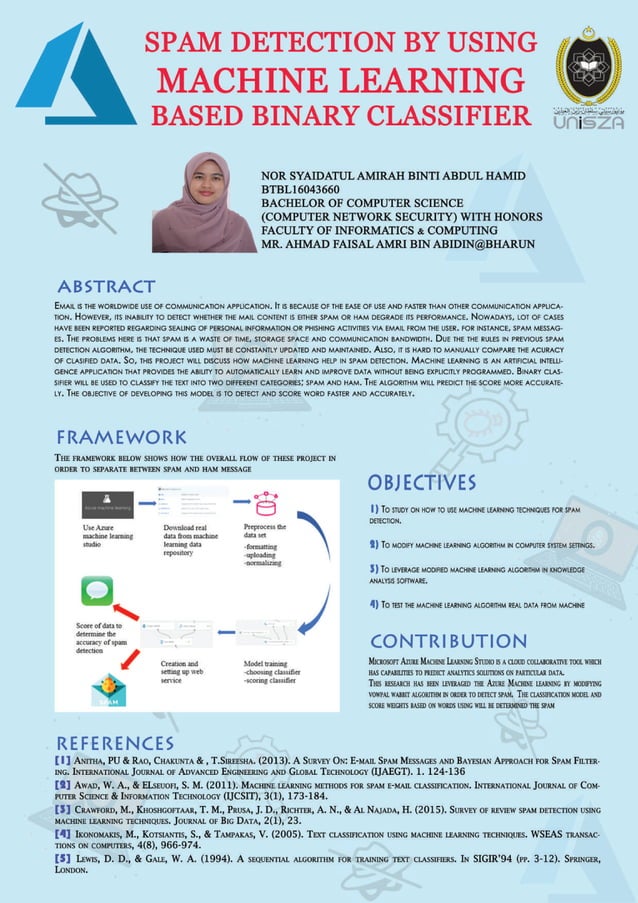 spam detection poster | PDF