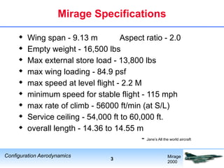 Mirage 2000 and it's comparison with F16 | PPTX