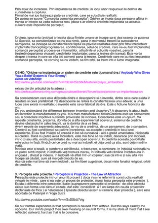 Mirahorian, dan conceptia comanda perceptia - v.0.9 | PDF