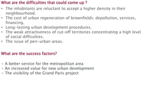 master plan and comparative analysis of National and International case ...