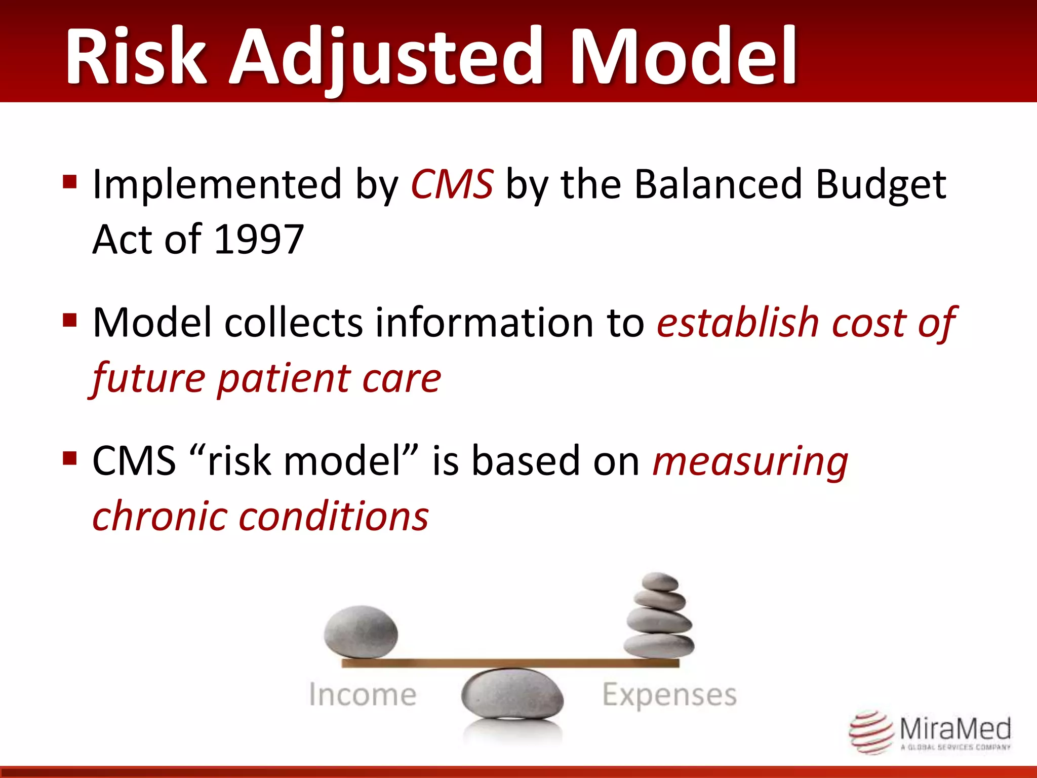 MiraMed - Risk Adjustment HCC Coding Primer 2016 | PPTX