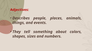 MirandaAdjectives.pptxkindsofadjectivesppt | PPT