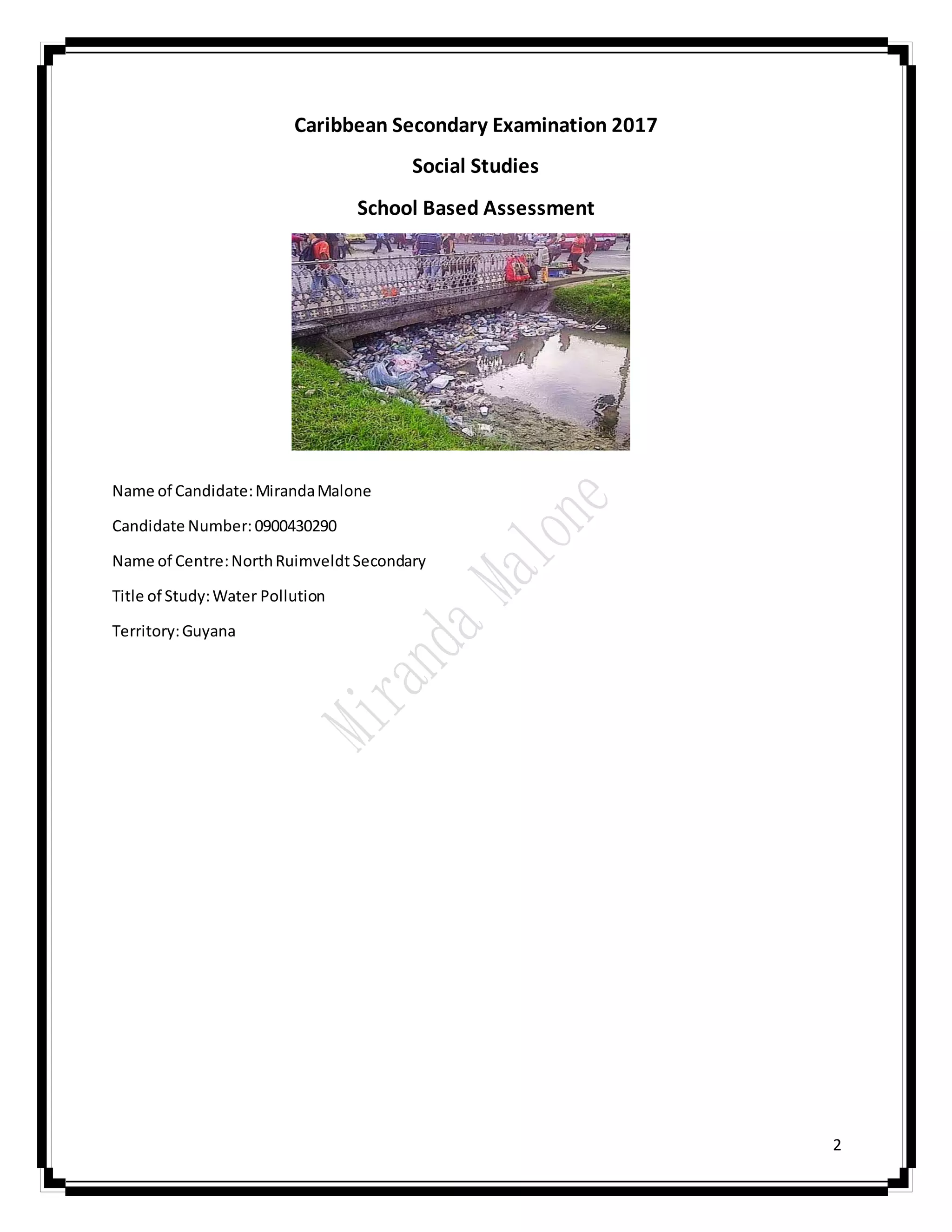 Social-Studies SBA | DOCX