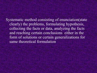 RESEARCH METHODOLOGY | PPTX