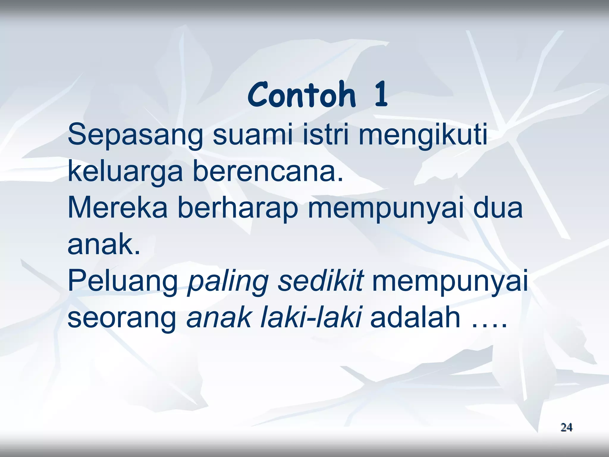 PELUANG (Miranda salim paseban) | PPT