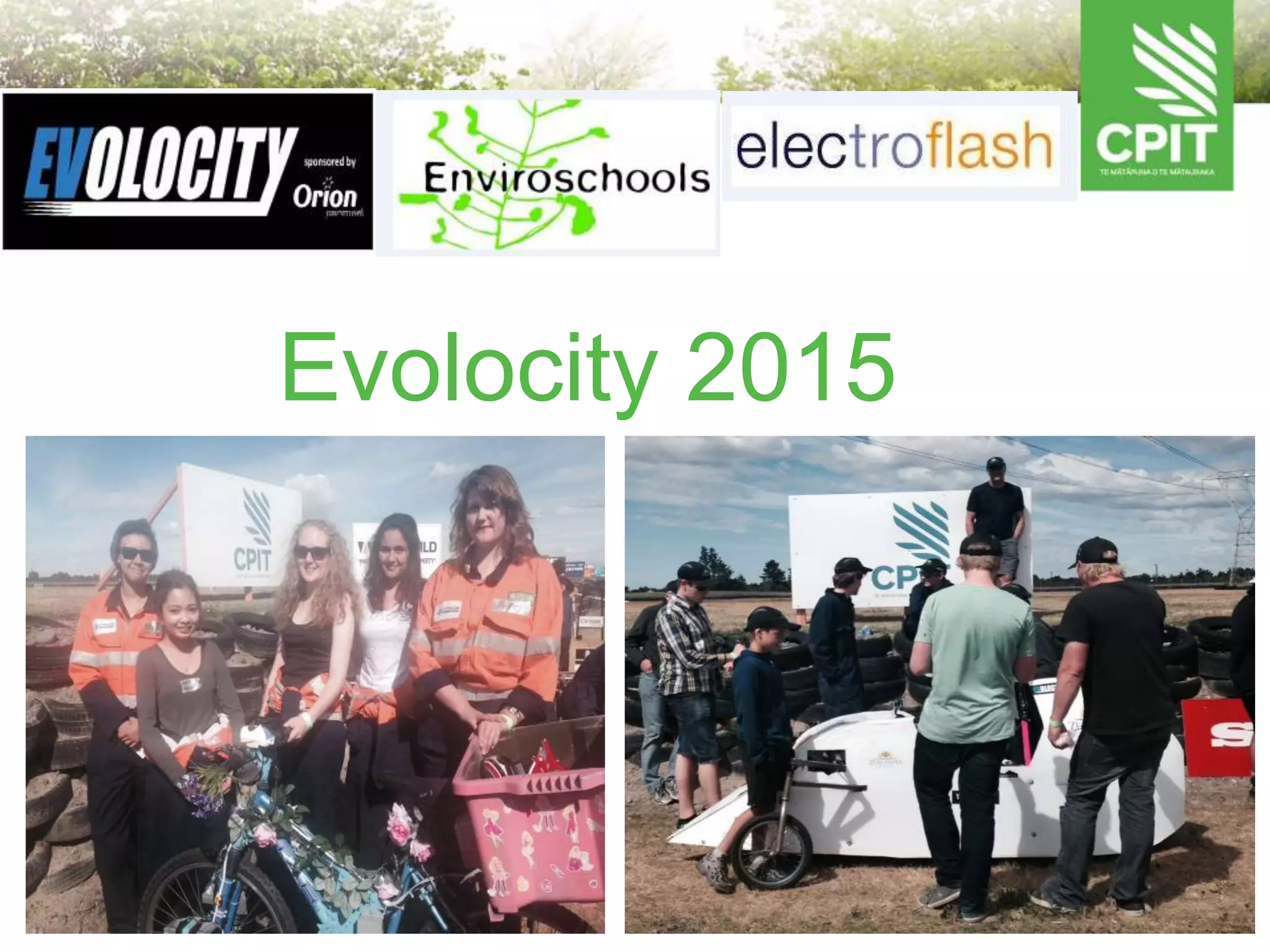 Miranda Satterthwaite, STEM Coordinator, CPIT and EVolocity Project Team Members - Presenting at ...