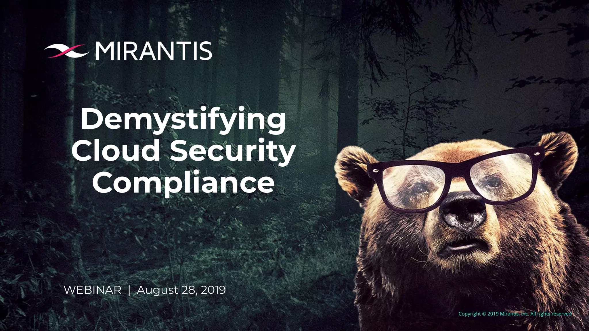 Demystifying Cloud Security Compliance | PPT