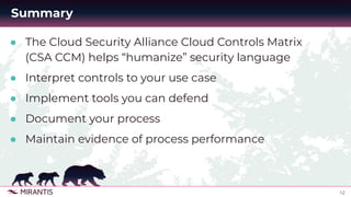 Demystifying Cloud Security Compliance | PPT