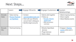 Mirantis Brocade Sales presentation - Draft 4 - .pptx
