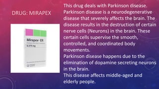 Mirapex Presentation | PPTX
