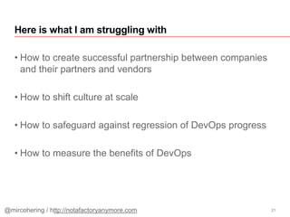Mirco hering devops for systems of record final | PPT