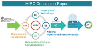 MIRC Review for IC! challenge on smart grids | PPTX