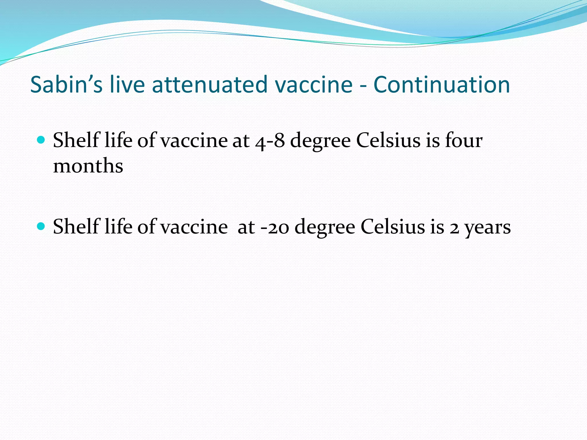 Polio Vaccines Types And Differences Ppt